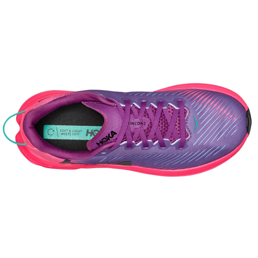 Womens Rincon 3 Purple/Pink Running Shoes - BMC Sports
