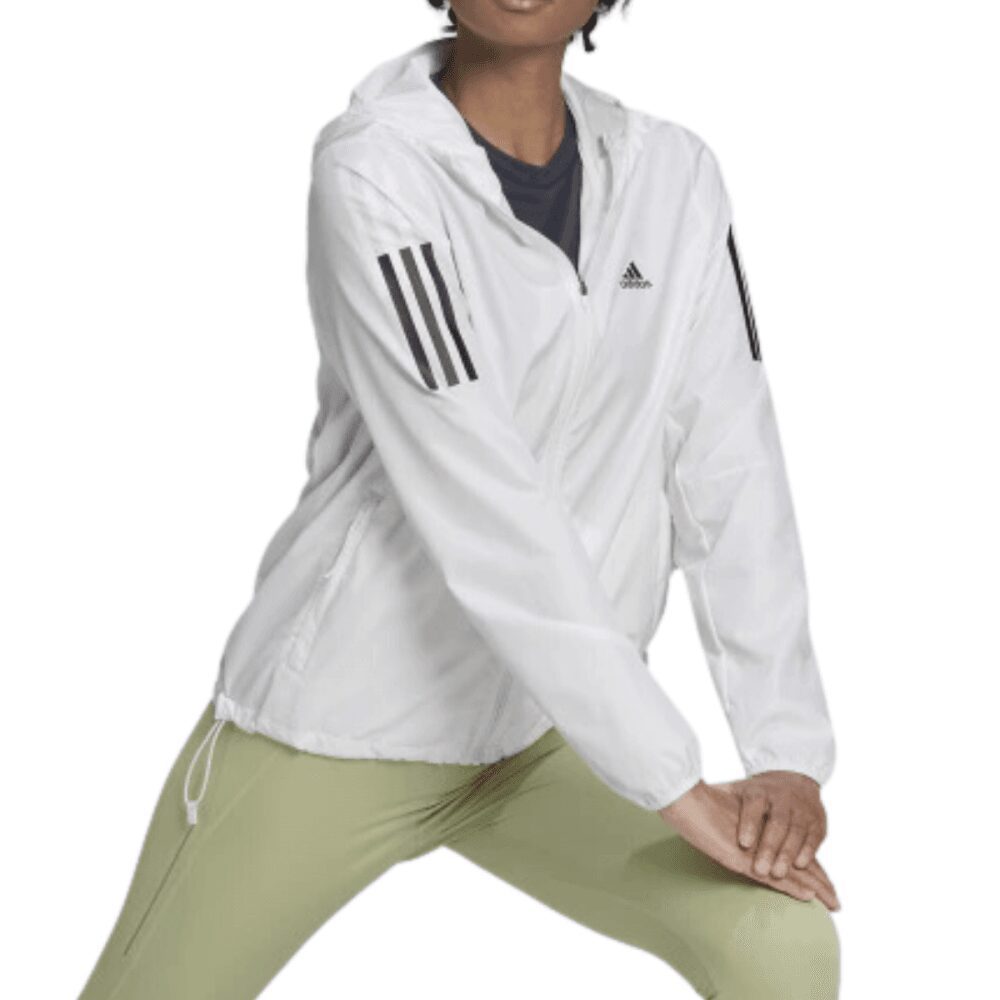 Adidas Womens Own The Run Windbreaker White - BMC Sports